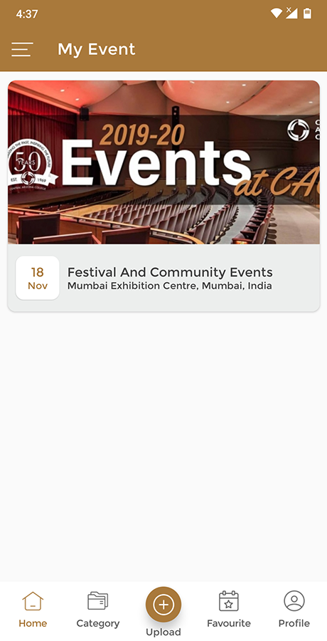 Android Event App Create Event Event Booking By Viaviwebtech Codecanyon